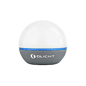 OLIGHT Olantern Stretch Camping Lanterns, 500 Lumens Stretchable LED Flashlights with Dual Light Source Bundle with Obulb 55 Lumens 4-Mode Orb Light Night Lights MCC Rechargeable Bedside Lamp