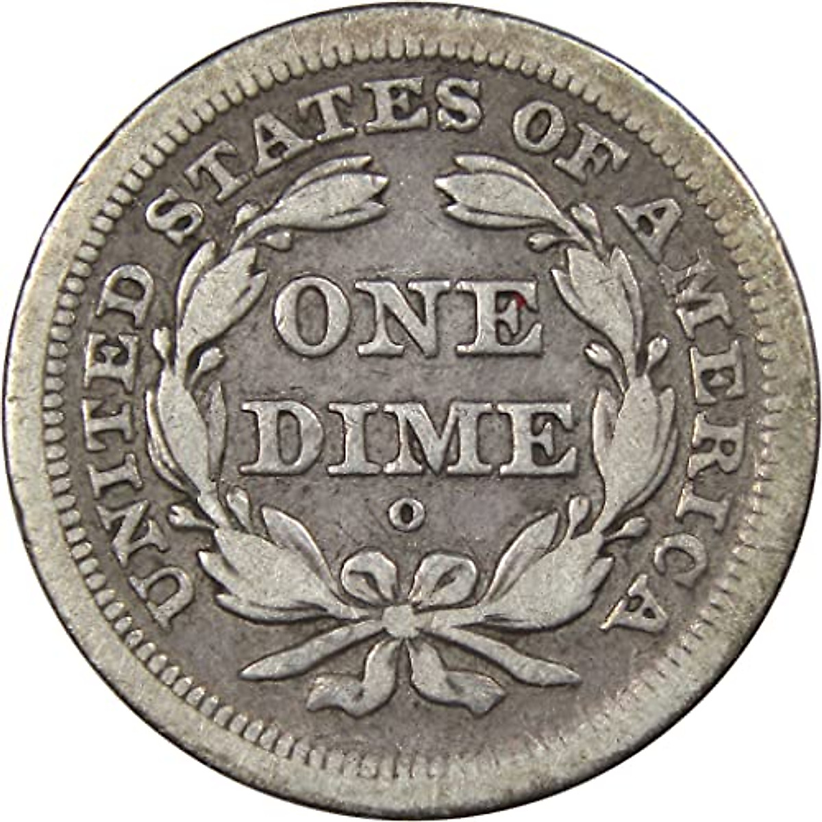 1849 O Seated Liberty Dime VF Very Fine 90% Silver 10c SKU:I911