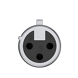 CableCreation XLR Adapter, XLR to XLR Gender Changer, XLR Female to Male Connector, 3 Pin XLR Microphone Cable Extension Coupler Compatible Mixer,Speaker,Amplifier for Studio,Live-Stage,Game Stream