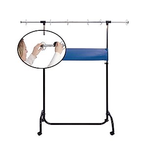 Colorations Excellerations Classroom Adjustable (36 - 63 inches H) Charts Stand on Wheels Mobile Teaching Pocket Chart Stand (Item # EXPAND)