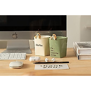 DIHOclub Ceramic Cup Funny 3D Sloth Mug Coffee Mug for Women and Men Gift for Best Friends and Coworkers (Cream-Sloth)