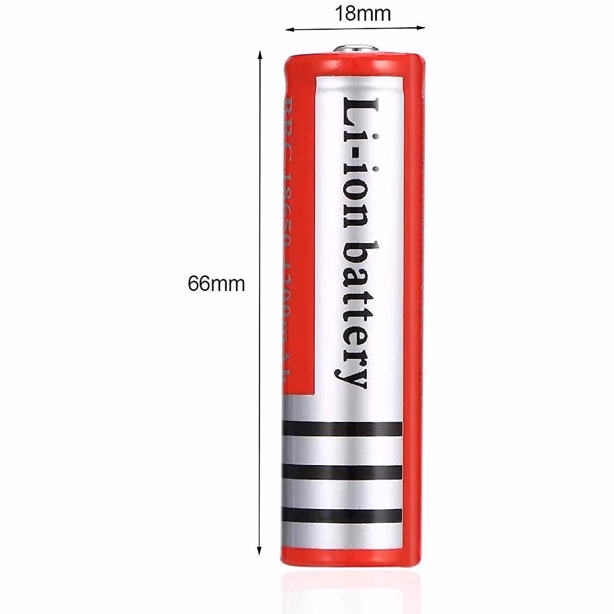 KOBJC Batteries Battery Rechargeable 3.7V Hq Ni-Mh Battery 4200 Mah Cell for Gas Cooker Oven Burner Led Torch and Clock- 4 Pcs Battery