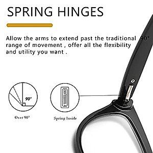 Rmerom Blue Light Blocking Glasses For Women Fake Glasses Fashion Non Prescription Glasses Cat Eye Frames Computer Gaming Eyeglasses