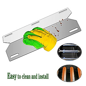 Boloda SPA231 Flavorizer Bar,Stainless Steel Heat Plate Replacement for Charmglow 720-0036，Kirkland 720-0025 Nexgrill 720-0016 Chateau 720-0058 Classic 720-0083-04R,Heat Shield,Burner Cover, Heat Tent
