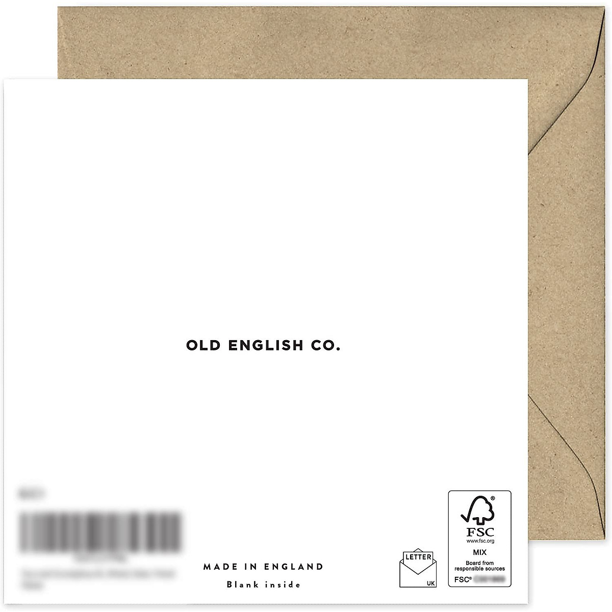 Old English Co. Cow Birthday Card for Him - Humorous Cow Pun Birthday Card for Her and Him | Happy Birthday To Moo | Blank Inside & Envelope Included