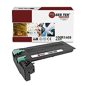 Laser Tek Services Compatible Toner Cartridge Replacement for Xerox 4250 106R1409 Works with Xerox 4250 4260 Printers (Black, 1 Pack) - 25,000 Pages