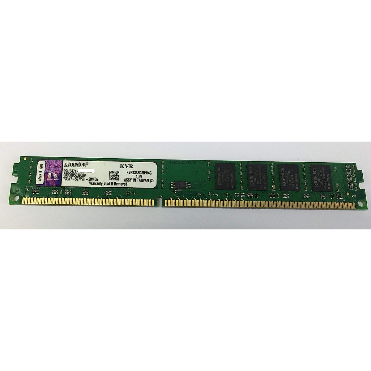 KINGSTON DDR3-1333 4GB KVR1333D3N9/4G DESKTOP RAM 240PI