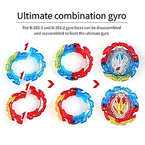Battling Tops Burst Superking B-203-02 Gyro Toys for Kids with Launcher (B-203-02)