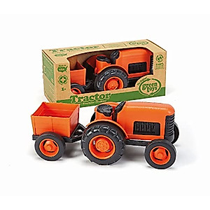 Green Toys Tractor Vehicle, Orange