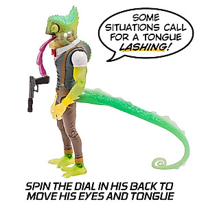 Alter Nation Sham Human Chameleon Alligator Hybrid Web Cartoon Dark Horse Comics Graphic Novel Action Figure with Thermal Color Changing Body & Mini Comic Book Great Gift for Kids 6 & Up