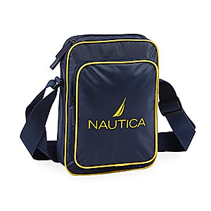 Nautica Unisex's Shoulder Bag, Navy Yellow