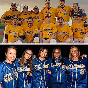 Custom Baseball Jersey Button Down Shirts Personalize Stitched Name and Number for Men Women Youth