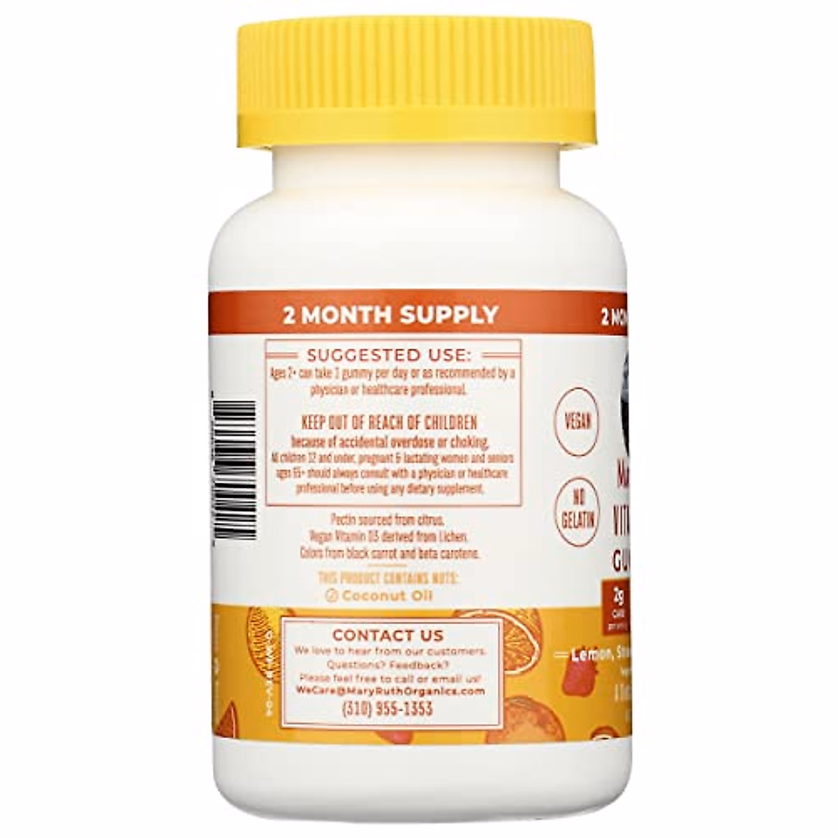 Mary Ruth's Vitamin D3 Gummies, 60 CT