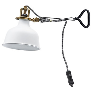 IKEA Wall Lamp Clamp Spotlight Off-White Ranarp