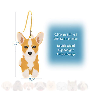Spinningdaisy Pawing in Love Dog Earrings | Doggy Mom Essential Corgi