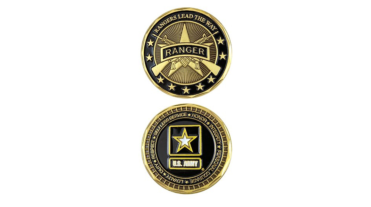 U.S. ARMY RANGER Challenge Coin-Eagle Crest 2551 by Eagle Crest — 🛍️ ...