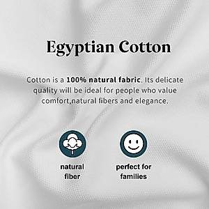 Peace Sleep Bedding - 600 TC Egyptian Cotton Sheets - Luxury Queen Size Cooling Bed Sheets - Soft Sateen Weave Cotton Sheets for Queen Bed - Deep Pocket Fits Upto 16" Deep Mattress - Dark Grey