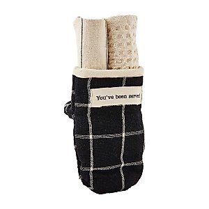 Mud Pie Pot Holder Towel Set