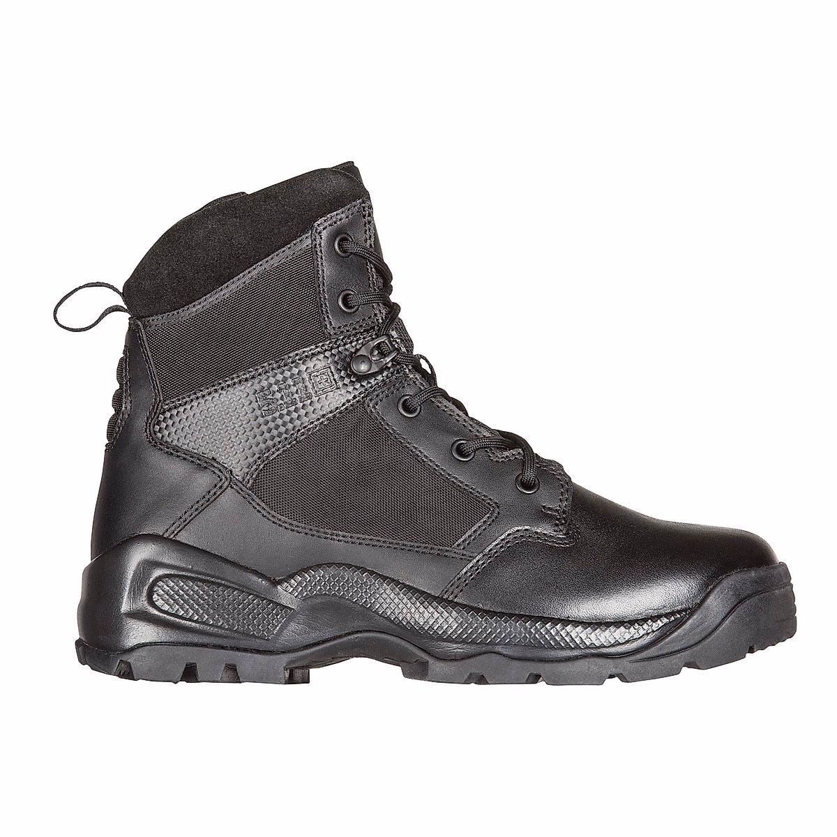 5.11 Tactical Men's ATAC 2.0 6" Side Zip Military Boot, Black, 9 Wide, Style 12394