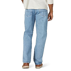 Wrangler Authentics Men's Classic 5-Pocket Relaxed Fit Cotton Jean, Stone Bleach, 30W x 30L