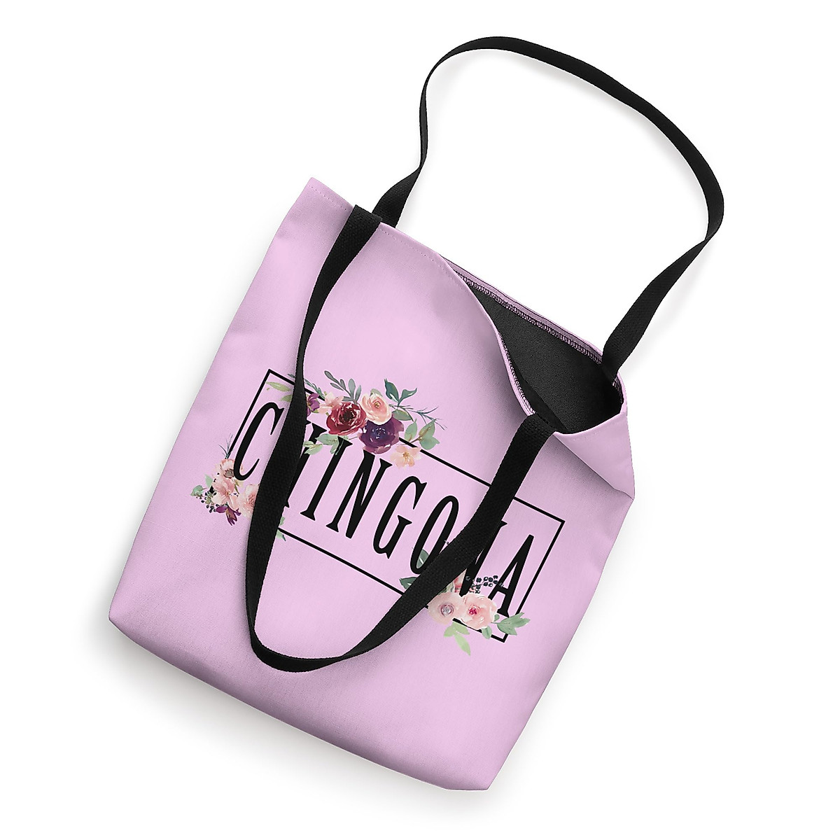 Floral Design for Women Cute Latina Ispanica Womens Chingona Tote Bag