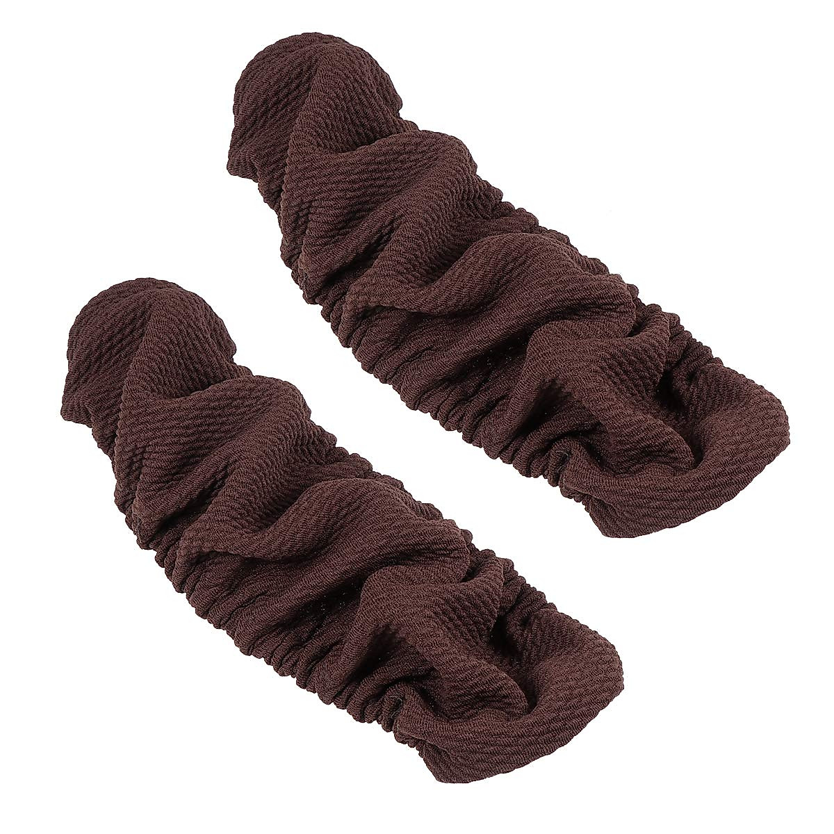 Gatuida Office Supplies 2Pcs Office Chair Armrest Covers,Armrest Slipcover Pads,Thickened Office Computer Chair Armrest Covers, Elastic Band Chair Arm Rest Sleeves (Coffee) Arm Rest Slipcovers