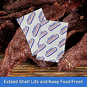 VXYW 20 Packets 6000cc Individually Wrapped Oxygen Absorbers for Long-term Food Storage Large Food Grade O2 Absorbers for Gallon Mylar Bags Glass Jars