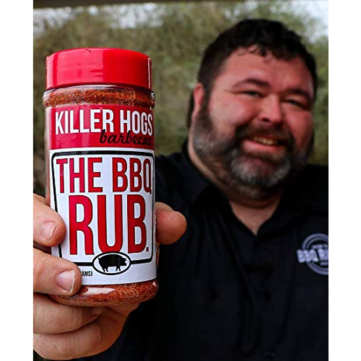 Killer Hogs The BBQ Rub | Championship Grill Seasoning for Beef, Steak, Burgers, Pork, and Chicken | 11 Ounces