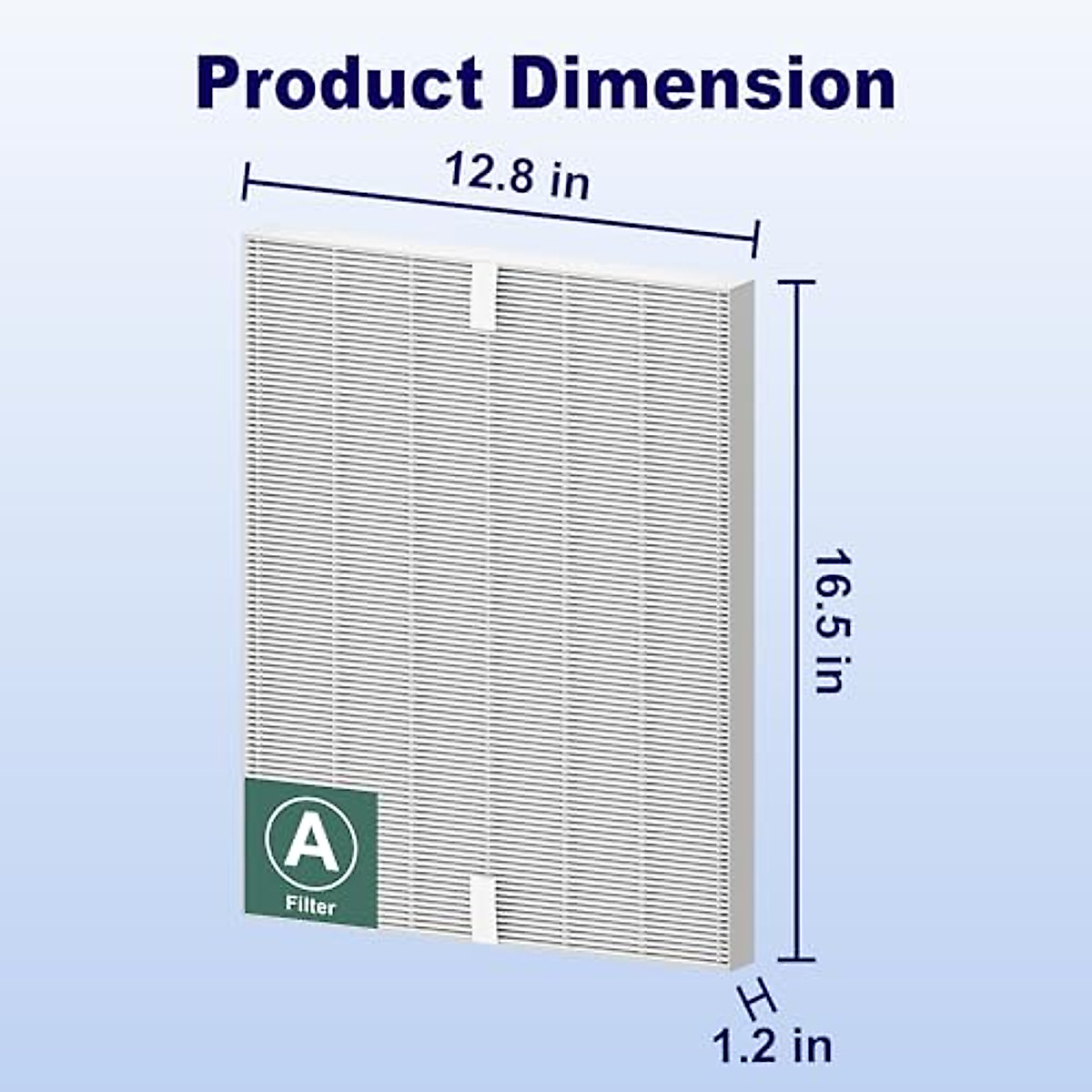 3 Pack 115115 HEPA Replacement Filter A Size 21 Compatible with Winix PlasmaWave C535 5300 5300-2 5500 5500-2 6300 6300-2 P300 AM90 9000 5000 5000B C909 9800 Air Purifier by PETOX