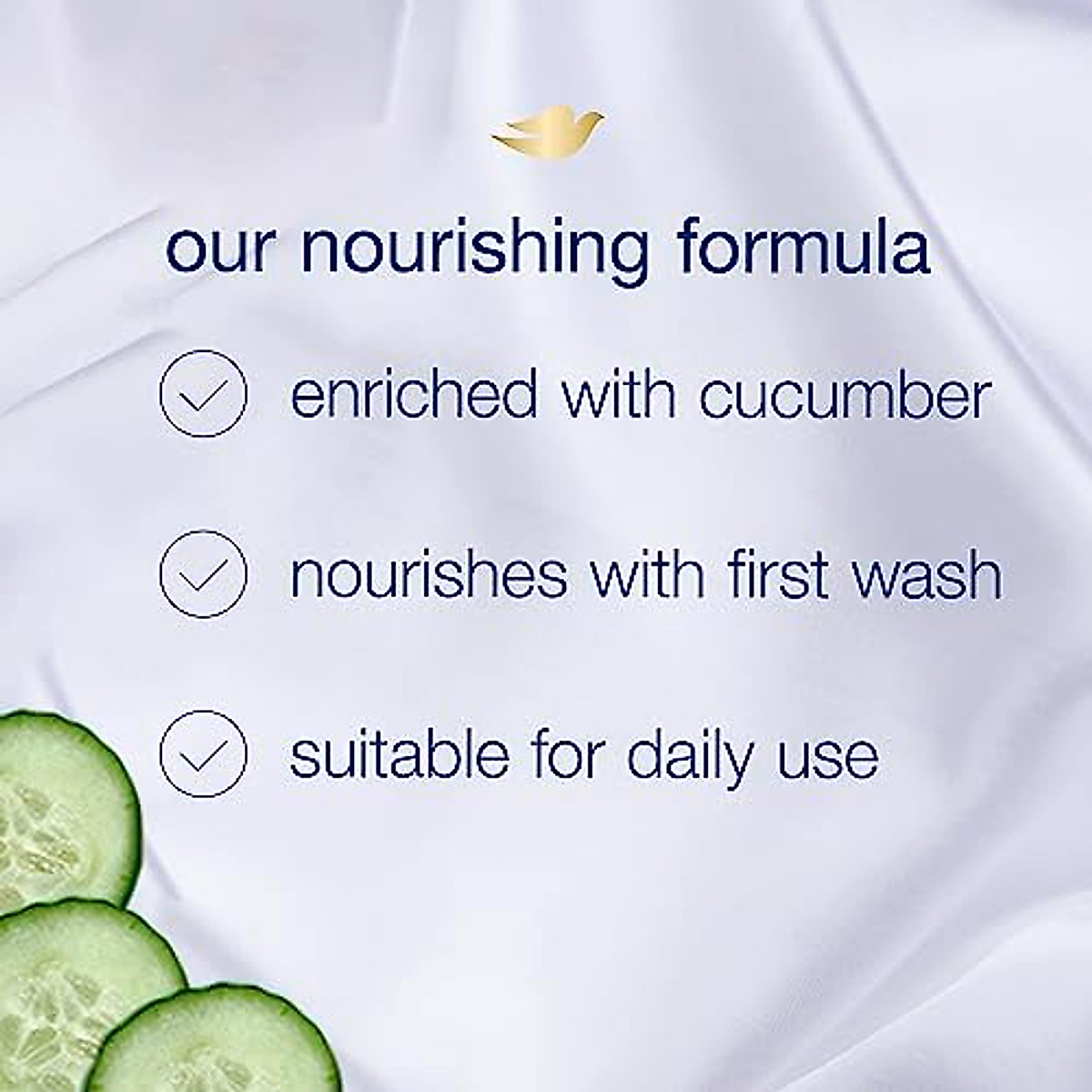 Dove Shampoo and Conditioner Set - Cool Moisture Cucumber Hydrating Shampoo for Dry Hair with Coconut Oil, Marula Oil, and Grapeseed Oil for Hair Care, 25.4 Fl Oz (2 Piece Set)