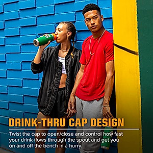 Gatorade Stainless Steel Sport Bottle, 26oz, Double-Wall Insulation