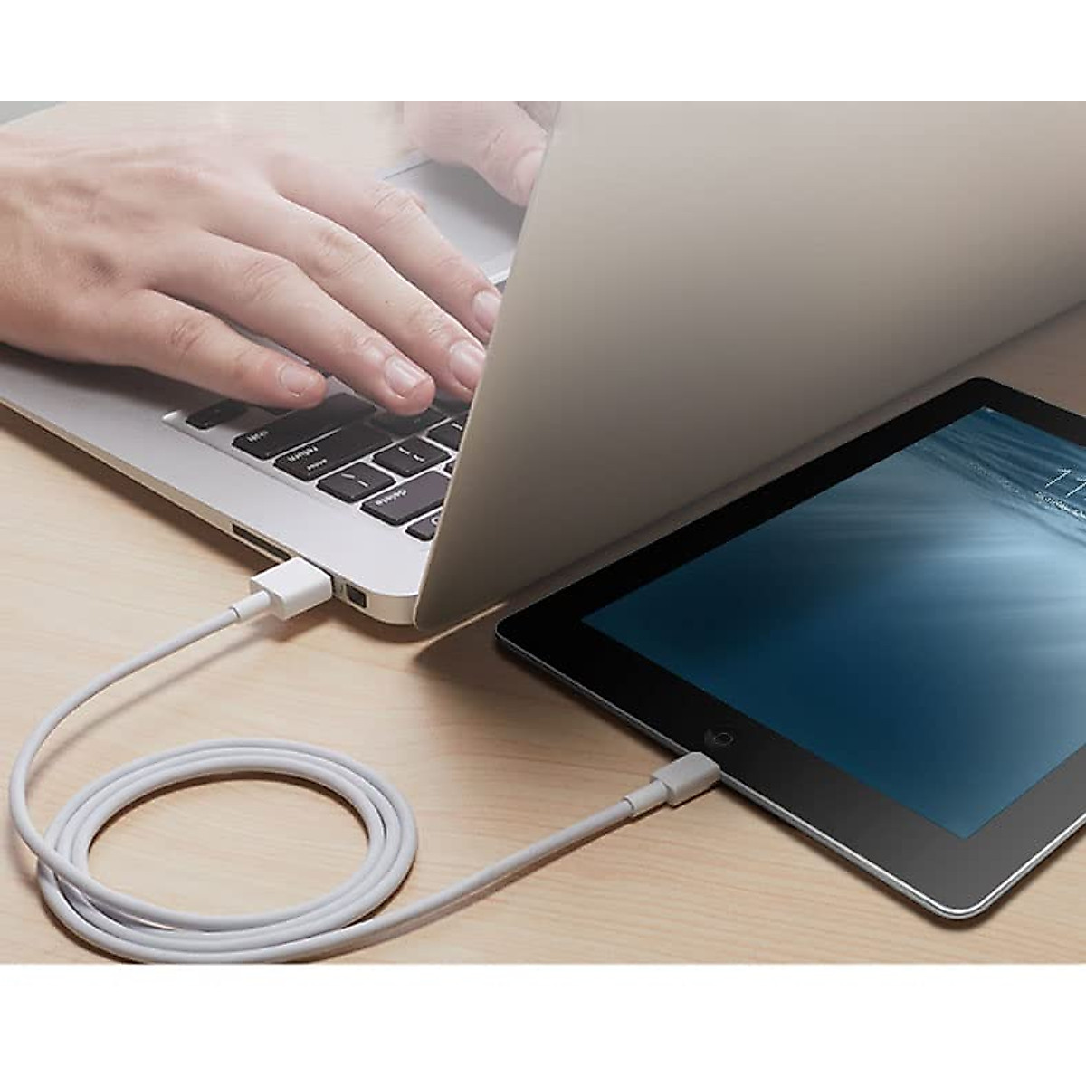 Car Apple Carplay Cable, USB A to Lightning Cable for iPhone 14, 14 pro max,13,Plus,SE 2nd/12/11/Xs/XR, iPad 4/5/ 6/7/ 8, Mini 2/3/4/5, Air 2/3 Charger Cord, Car Charging Cable