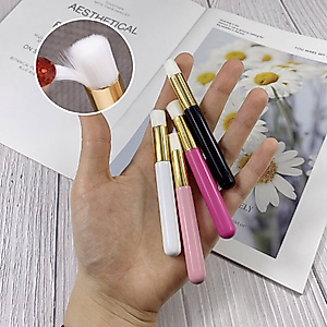 4 Pcs Lash Shampoo Brushes, Peel Off Blackhead Brush Remover Tool, Nose Pore Deep Cleaning Brush, Facial Cleansing Brushes, Eyelash Extensions Blackhead Brush Washing Brush