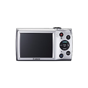 Canon PowerShot A2500 16.0 MP Digital Camera with 5X Optical Zoom and 720p HD Video Recording (Red)