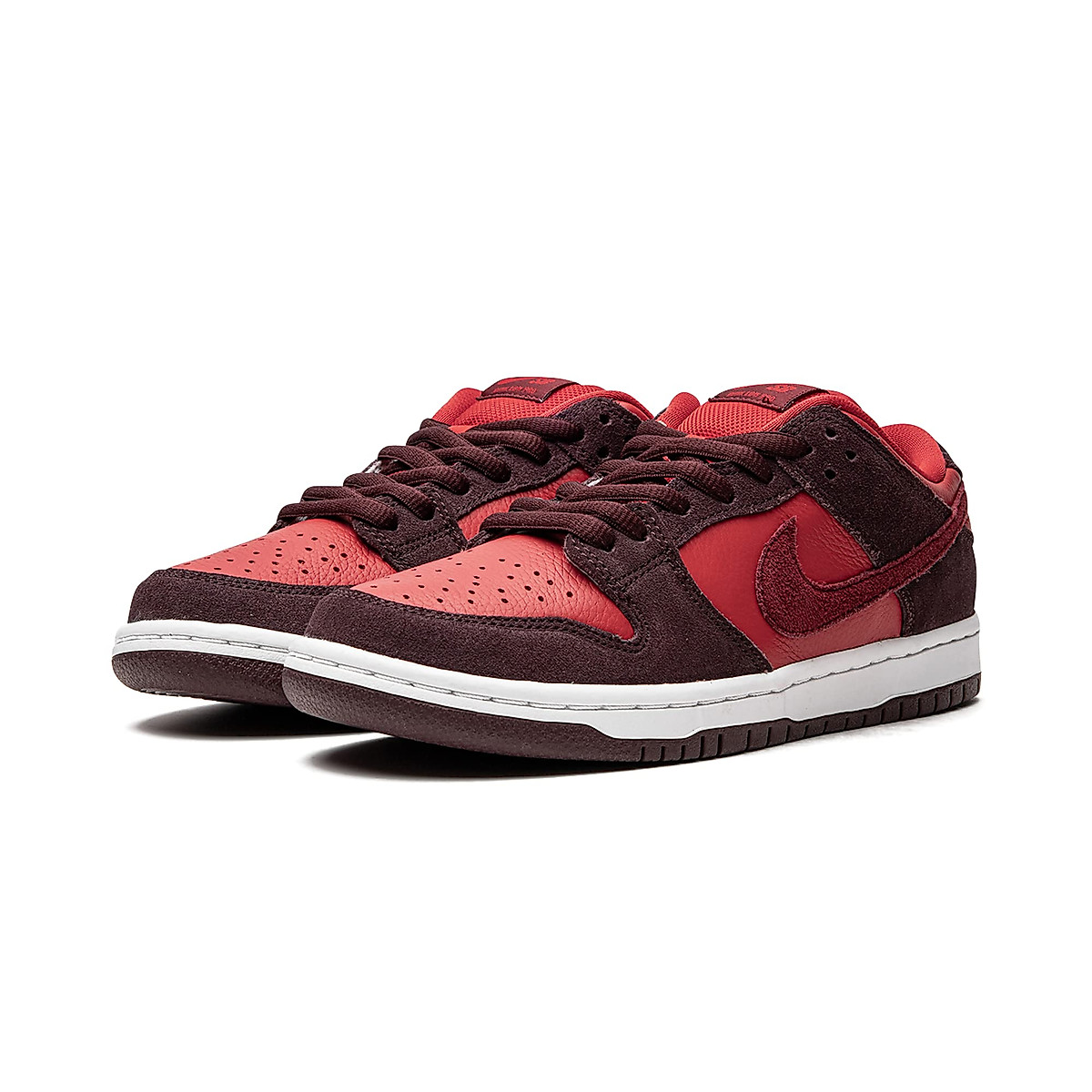 Nike Mens SB Dunk Low DM0807 600 Cherry - Size 12
