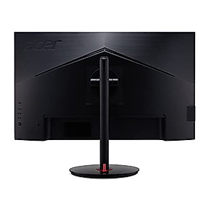 Acer Nitro XV282K KVbmiipruzx 28" UHD (3840 x 2160) Agile-Splendor IPS Gaming Monitor | AMD FreeSync Premium | 144Hz | 1ms | TUV/Eyesafe | 1 Display Port 1.2, 2 HDMI 2.1 & 4 USB Ports,Black