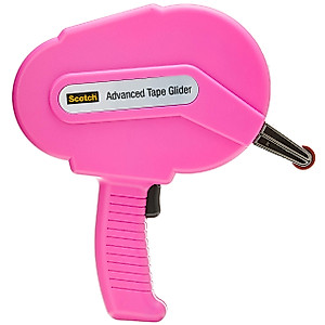 Scotch Advanced Tape Glider, Pink Applicator with 2 Rolls of 1/4 intape, Cat #085, 1 kit/Carton