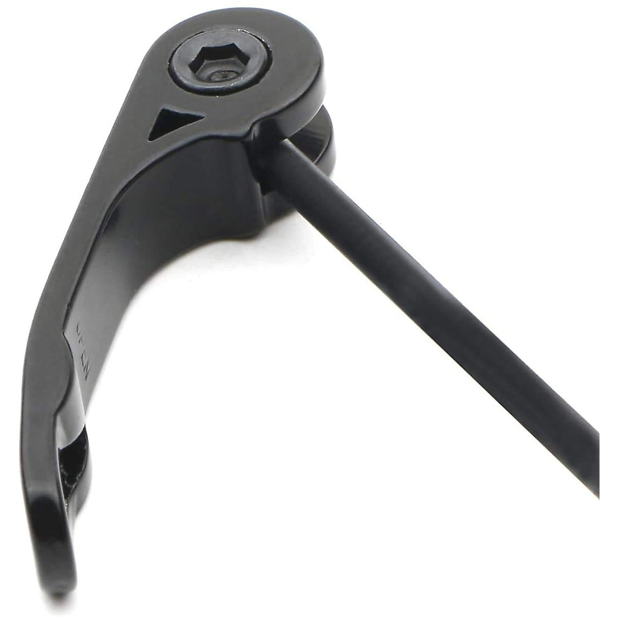 DEER U Road Mountain Bicycle MTB Wheel Hub Front and Rear Skewers Quick Release Clip Bolt Lever Axle QR 145/180 mm, a Pair (Black)