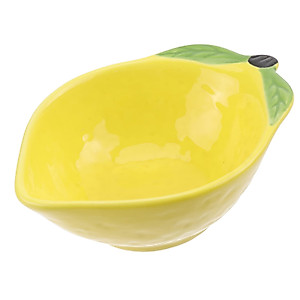 Luxshiny Appetizer Bowl Fruit Shaped Bowls Lemon Grape Plate Bowl Dessert Bowl Porcelain Dried Fruit Serving Platter Candy Nut Bowl for Snacks Fruit Salad Snacks Dish