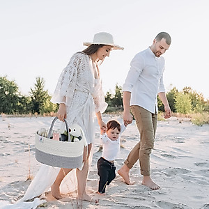 KiddyCare Diaper Caddy Organiser Grey Regular Size