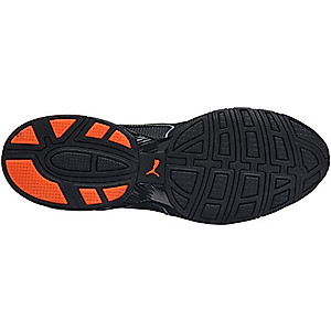 PUMA Mens Cell Surin 2 Cross Trainer, MATTE Asphalt-PUMA Mens Black-Shocking Orange, 9.5