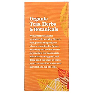 Allegro Tea, Organic Ginger Peach Black Tea Bags, 20 ct