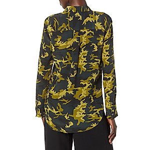 EQUIPMENT Womens Slim Signature, Scarab Multi, Large