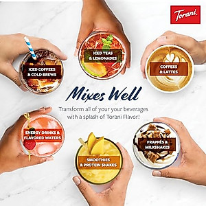 Torani Syrup, Vanilla, 25.4 Ounces (Pack of 4)