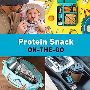 Original Mini Jerky Beef Sticks by Country Archer, 100% Grass-Fed, Gluten Free, High Protein Snacks, .5 Ounce, 28 Count