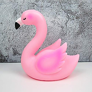 Fantasee LED Flamingo Night Light Decorative Light Battery Operated Baby Children Nursery Light for Bedroom Party Christmas Birthday Gift (Pink, Flamingo)