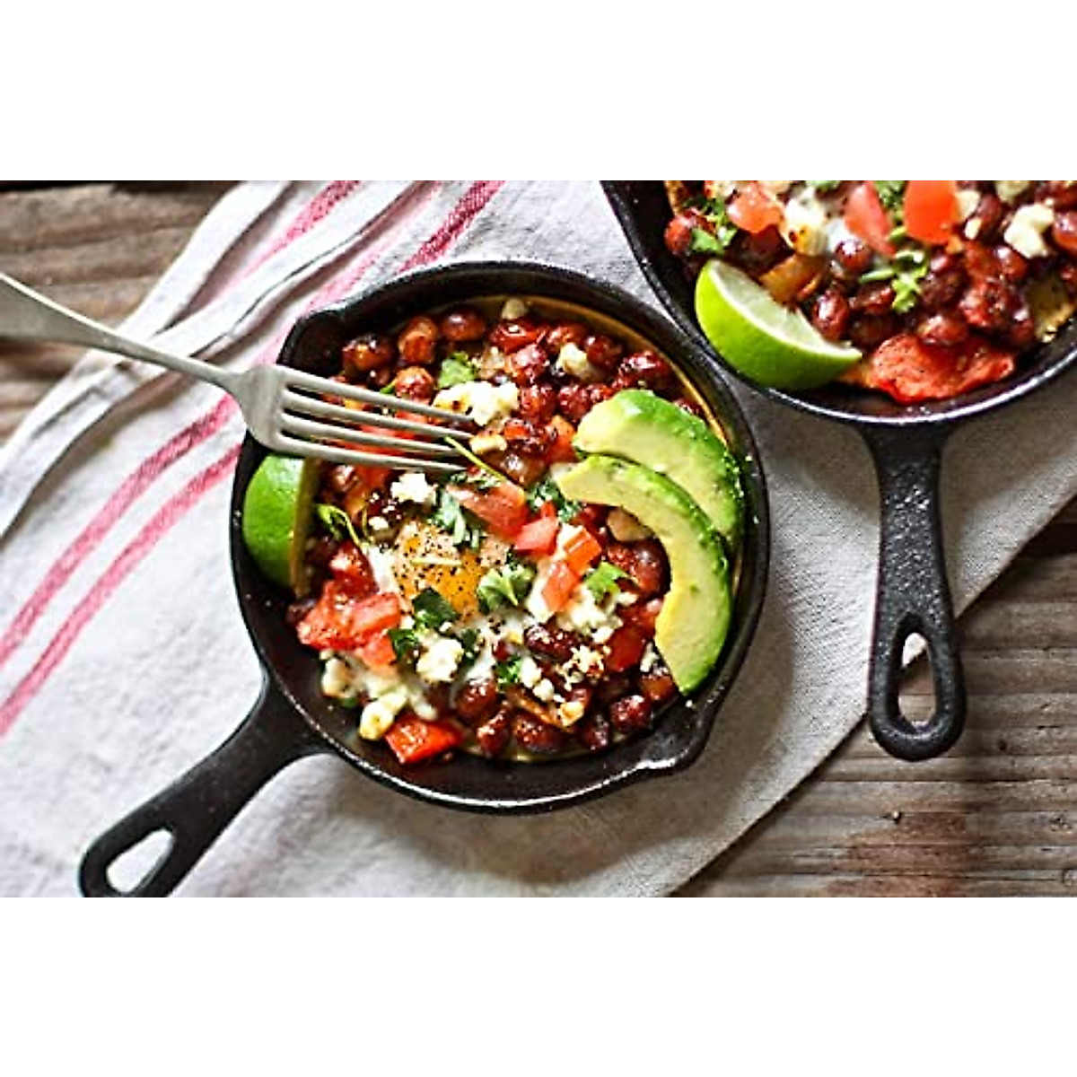 Bruntmor Pre-Seasoned Cast Iron Pan 3.5 Inch Mini Skillet Bundle - Nonstick Frying Pan Heavy Duty Cast Iron Pot | Chef Quality Pans for cooking |For Indoor & Outdoor Use Grill, Stovetop, Oven Safe