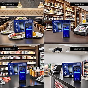 Mobile ID Scanner for Bars & Clubs - Easy to Use & Reliable ID Checker for Your Business That Detects Expired IDs & Underage Customers – Works in All 50 States - Includes Optional Fake ID Detection