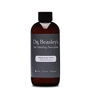 Dr. Beasley's MP10D12 Matte Body Wash-12 oz., Premium Matte Car Wash Soap, pH Balanced, Readily Biodegradable