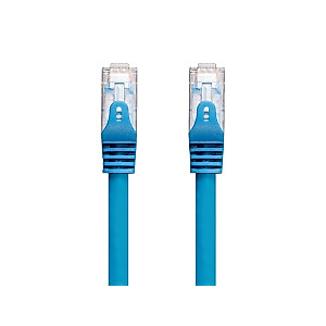 Monoprice Cat6 50ft Blue CMP Patch Cable UTP Solid 23AWG 550MHz Pure Bare Copper Snagless RJ45 Entegrade Series Ethernet Cable